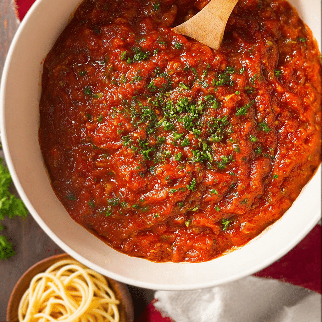 Homemade Spaghetti Sauce
