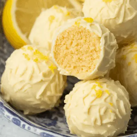 Lemon Truffles With Golden Oreos