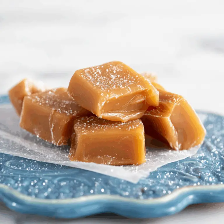 Easy Microwave Caramels