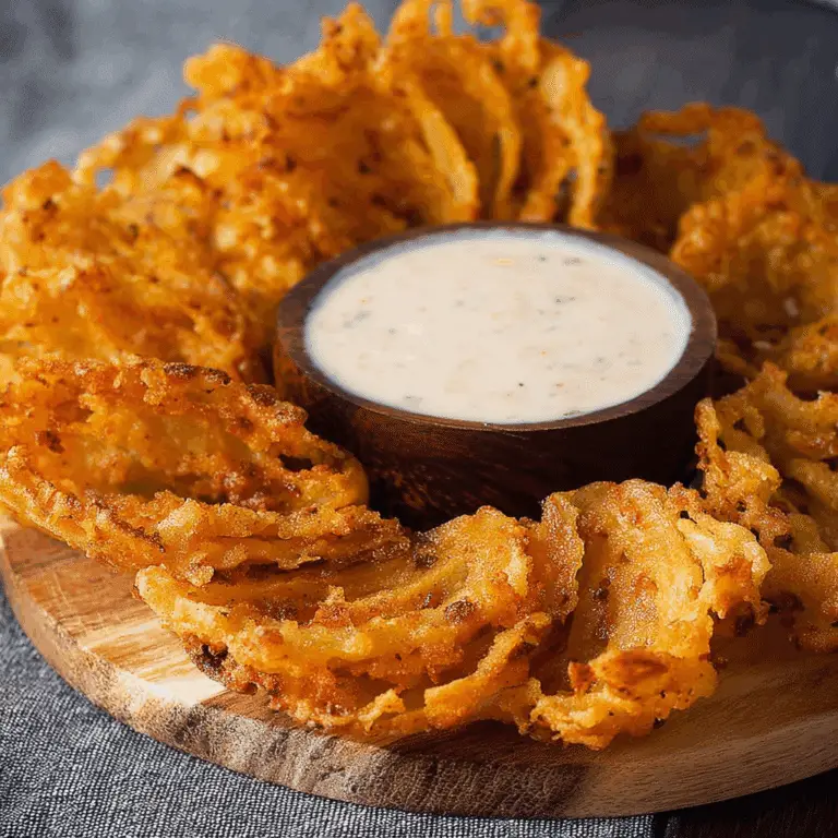 Blooming Onion Bites with Dipping Sauce