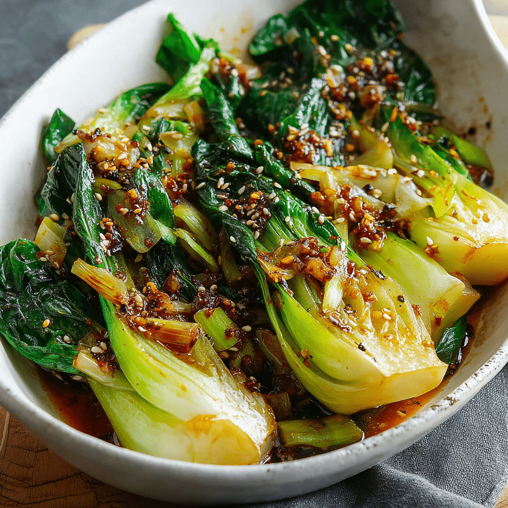 Garlic Bok Choy Recipe