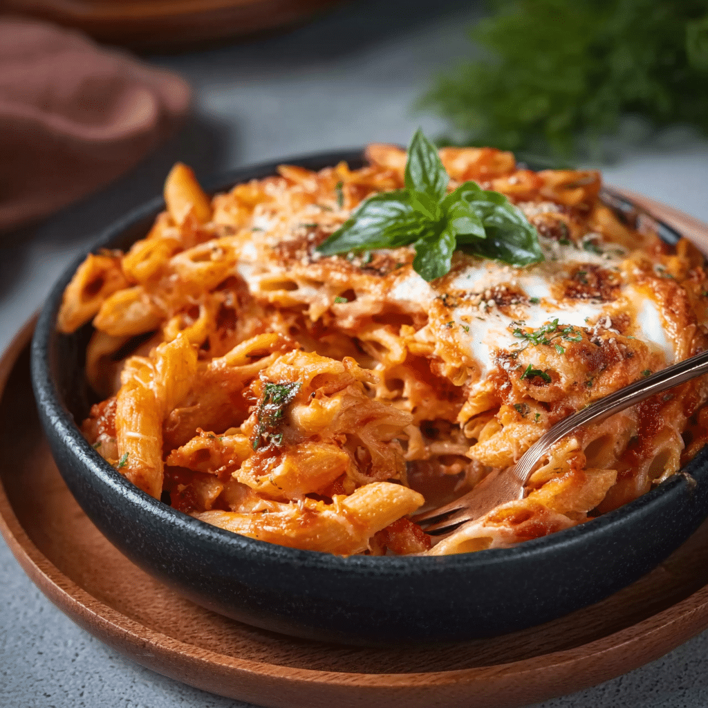 Creamy Tomato Pasta Bake