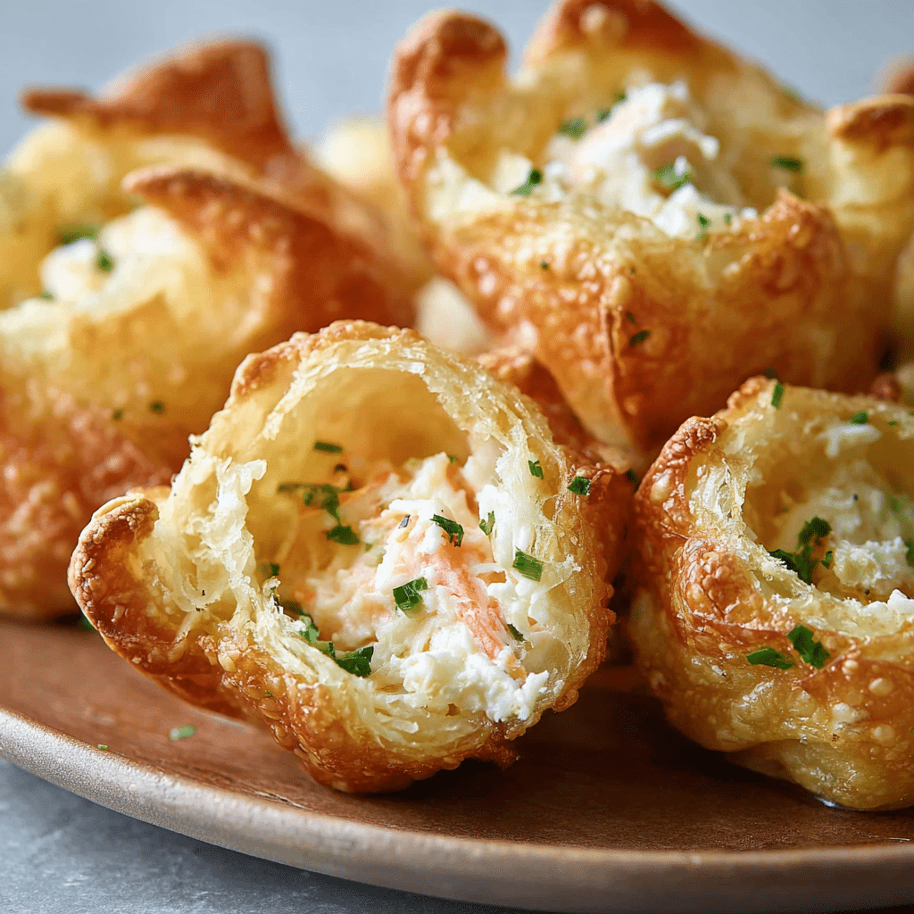 Crab Rangoon Crescent Cups