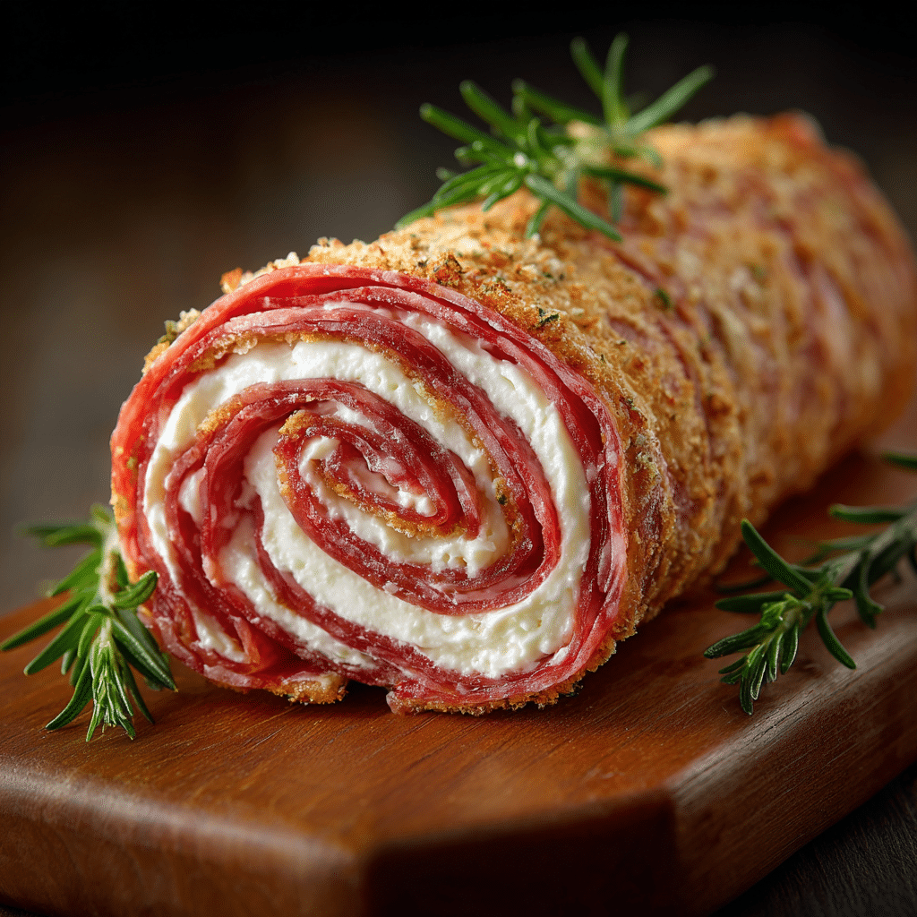 Salami & Cream Cheese Roll Ups