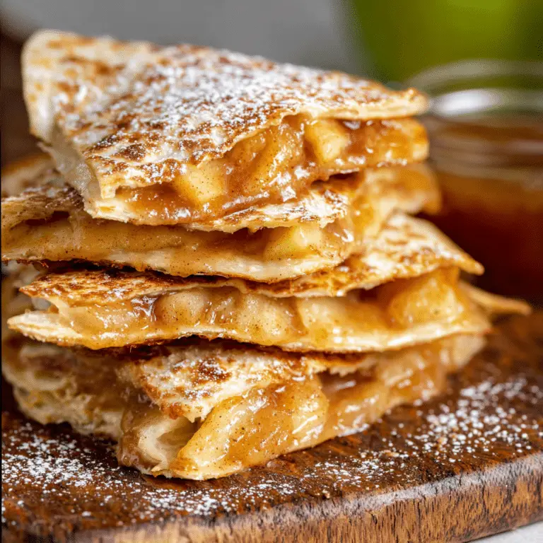 Apple Pie Quesadillas