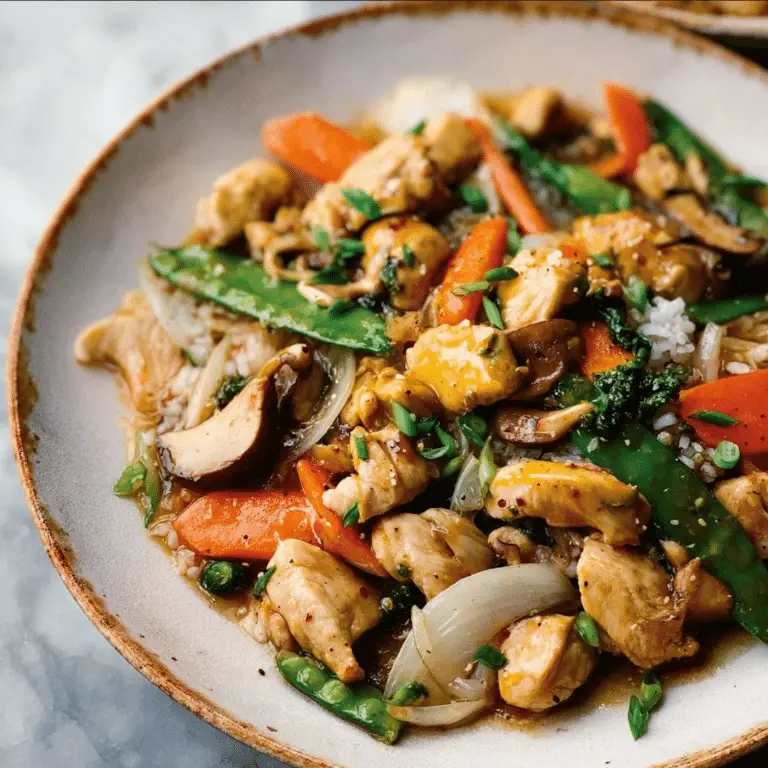 Easy Moo Goo Gai Pan