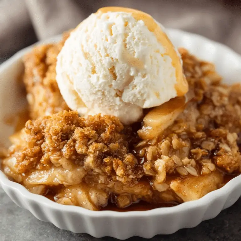 Easy Slow Cooker Apple Crisp