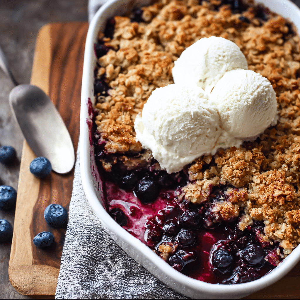 Blueberry Crisp