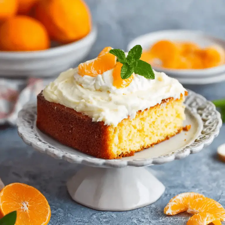 Mandarin Orange Cake Recipe